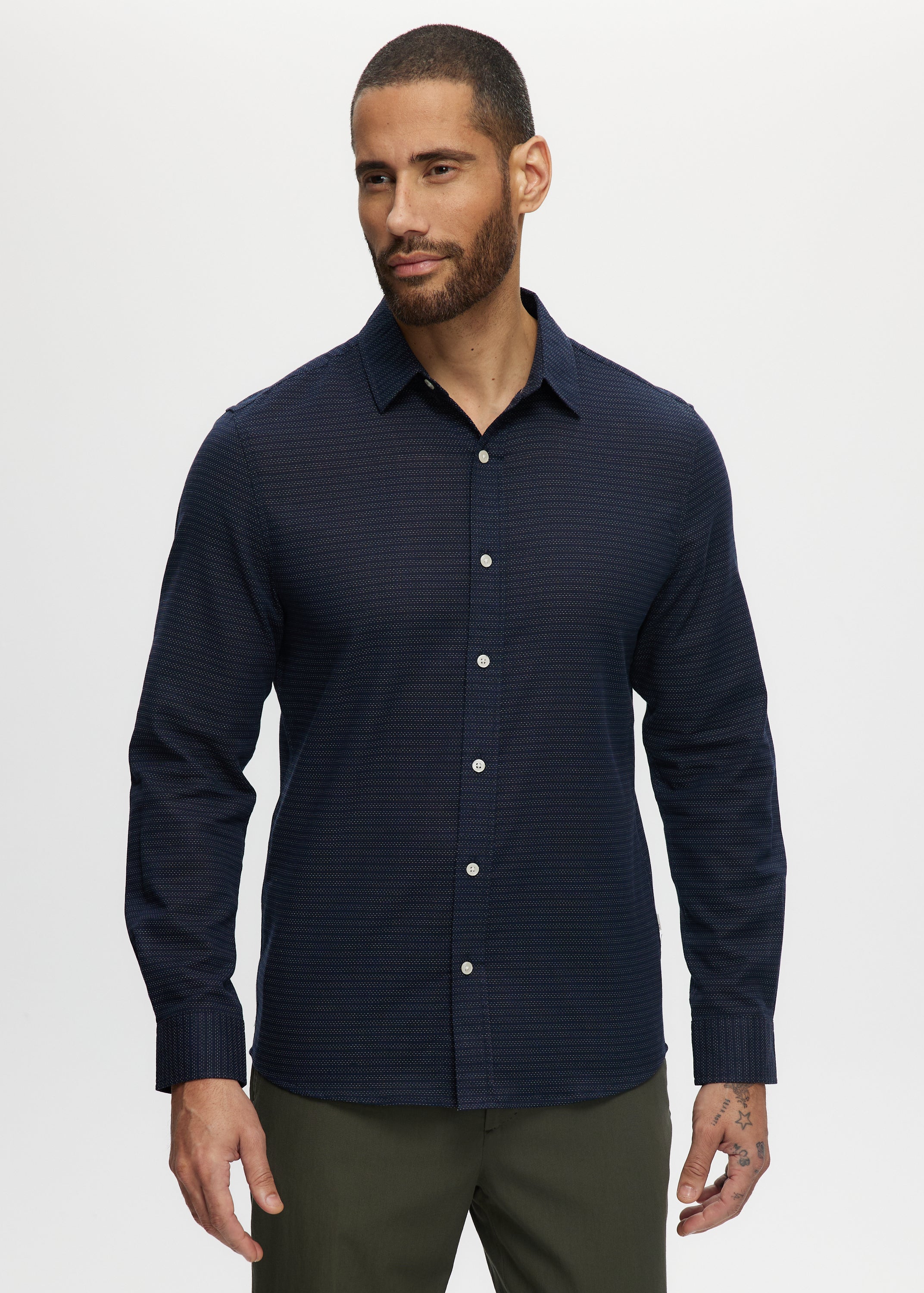 Ryan Dark Navy Shirt – Julian & Mark